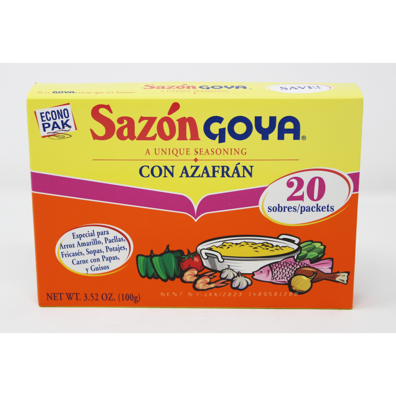 GOYA SAZON W/AZAFRAN [ECONOPAK]